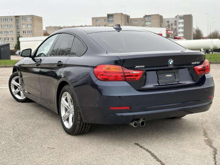 Blue BMW 428 2015 in Ukmerge, with an engine capacity of 2.00 L and mileage of 138 thousand km for 10900 €, photo 6 on AUTOMOTO.COM.LV