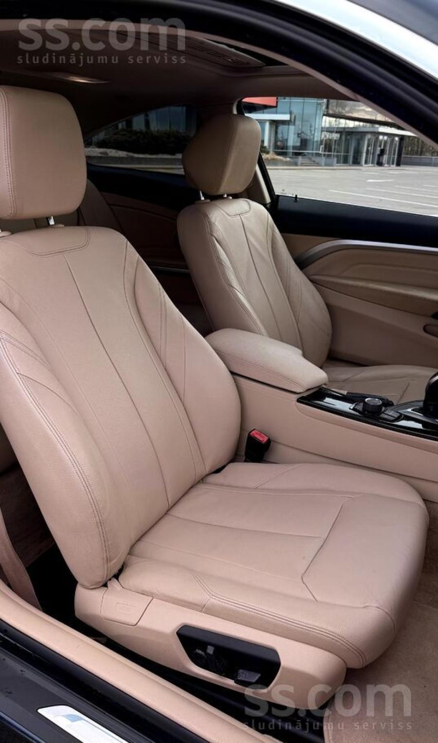 Blue BMW 428 2015 in Riga, with an engine capacity of 2.00 L and mileage of 155 thousand km for 12900 €, photo 19 on AUTOMOTO.COM.LV