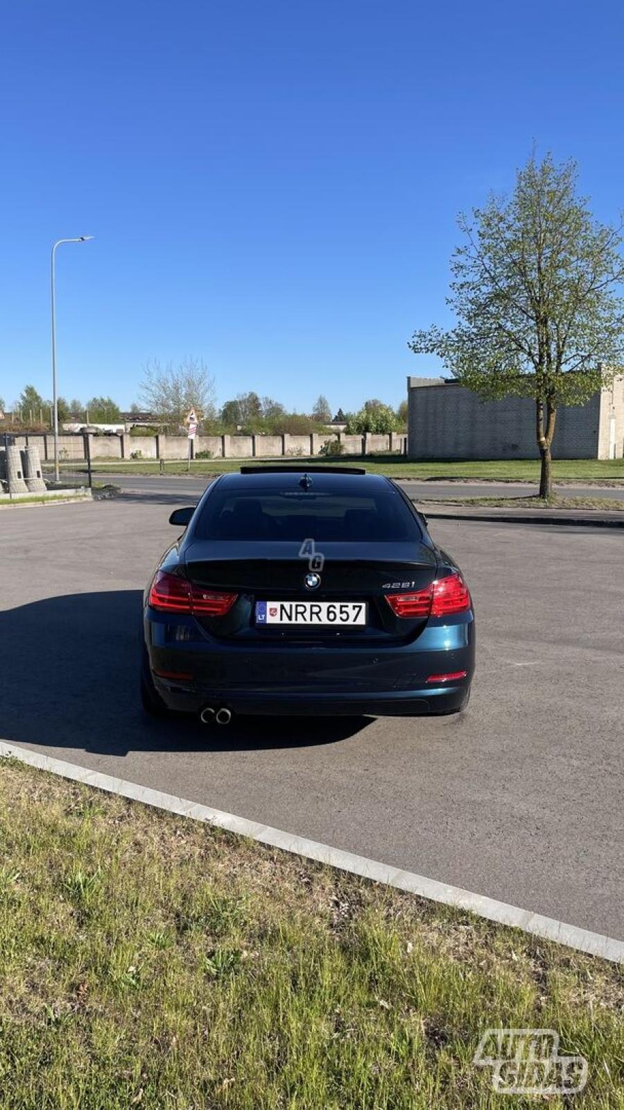 Zils BMW 428 2015 Šilutė, ar dzinēja tilpumu 2.00 L un nobraukumu 163 tūkst. km par 12800 €, foto 7 vietnē AUTOMOTO.COM.LV