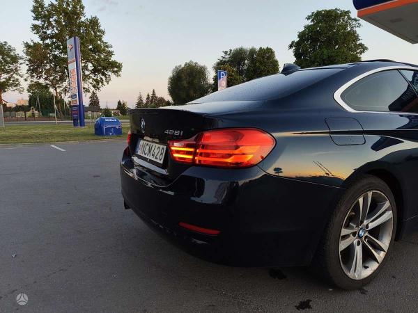 Blue BMW 428 2016 in Taurage, with an engine capacity of 2.00 L and mileage of 210 thousand km for 13000 €, photo 7 on AUTOMOTO.COM.LV