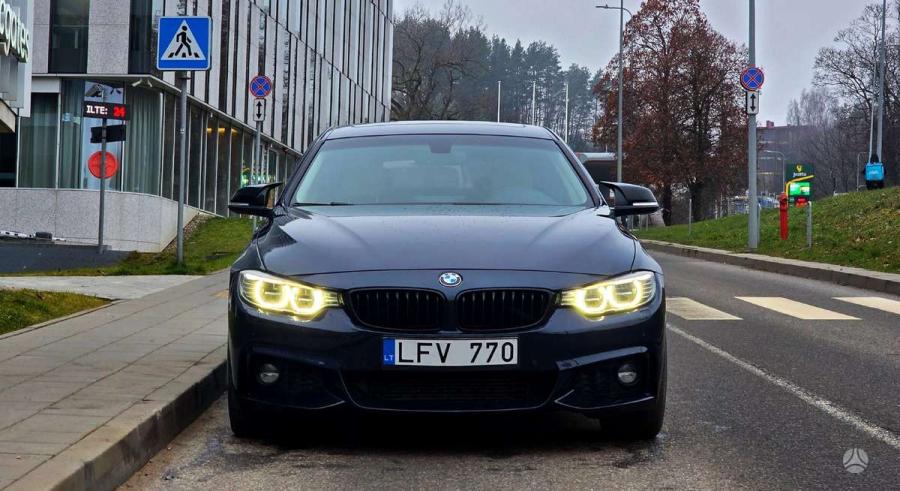 Blue BMW 428 2015 in Vilnius, with an engine capacity of 2.00 L and mileage of 199 thousand km for 11990 €, photo 4 on AUTOMOTO.COM.LV