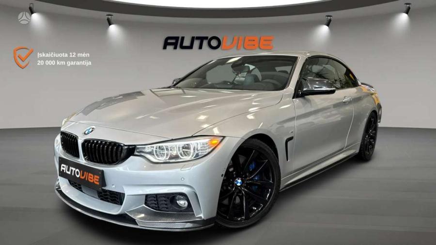 Pelēks BMW 428 2014 Viļņa, ar dzinēja tilpumu 2.00 L un nobraukumu 85 tūkst. km par 21222 €, foto 1 vietnē AUTOMOTO.COM.LV