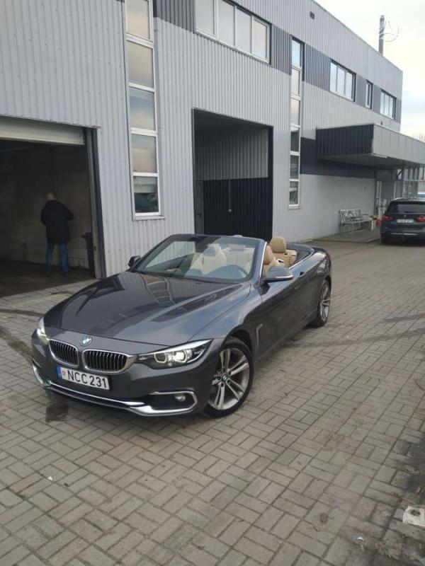 Pelēks BMW 428 2018 Gargždai, ar dzinēja tilpumu 0.00 L un nobraukumu 82 tūkst. km par 17700 €, foto 1 vietnē AUTOMOTO.COM.LV