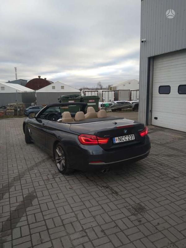 Pelēks BMW 428 2018 Gargždai, ar dzinēja tilpumu 0.00 L un nobraukumu 82 tūkst. km par 17700 €, foto 3 vietnē AUTOMOTO.COM.LV