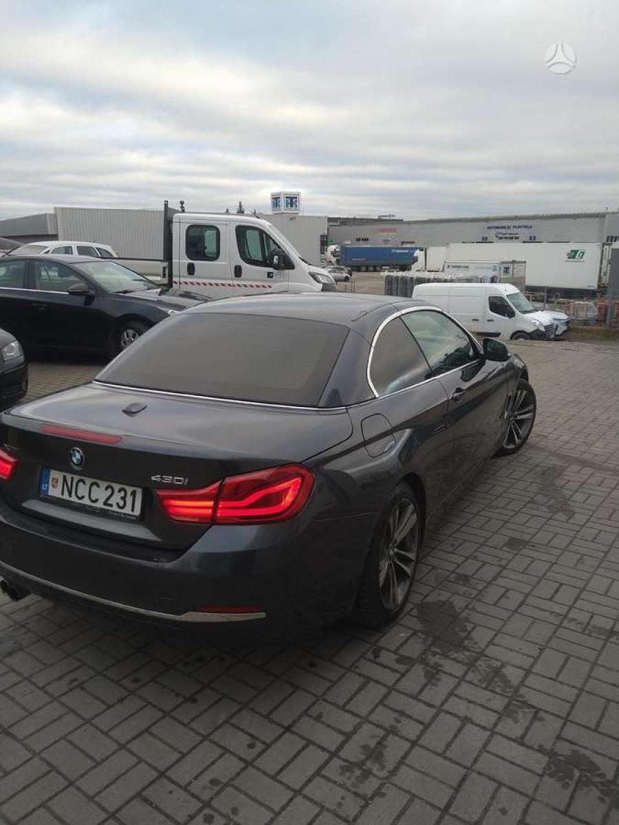 Pelēks BMW 428 2018 Gargždai, ar dzinēja tilpumu 0.00 L un nobraukumu 82 tūkst. km par 17700 €, foto 11 vietnē AUTOMOTO.COM.LV