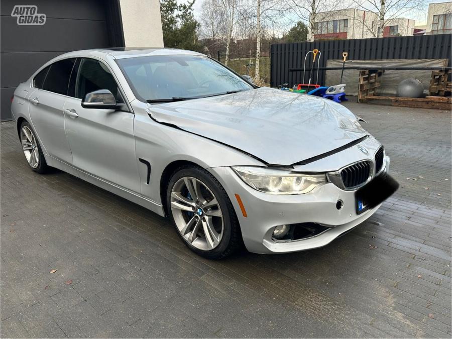 Grey BMW 428 2014 in Vilnius, with an engine capacity of 2.00 L and mileage of 166 thousand km for 8490 €, photo 5 on AUTOMOTO.COM.LV