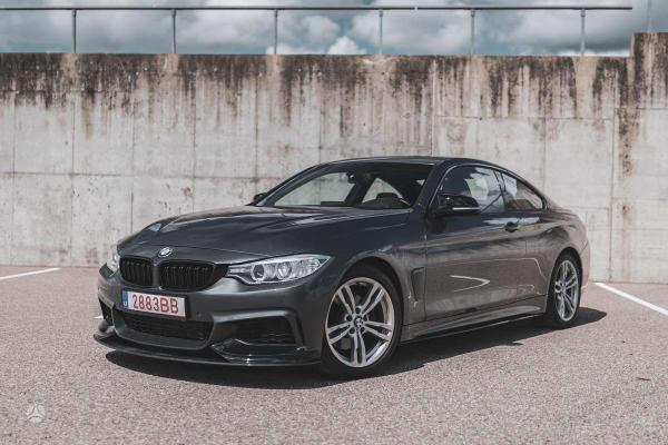 Grey BMW 428 2014 in Vilnius, with an engine capacity of 2.00 L and mileage of 140 thousand km for 14000 €, photo 2 on AUTOMOTO.COM.LV