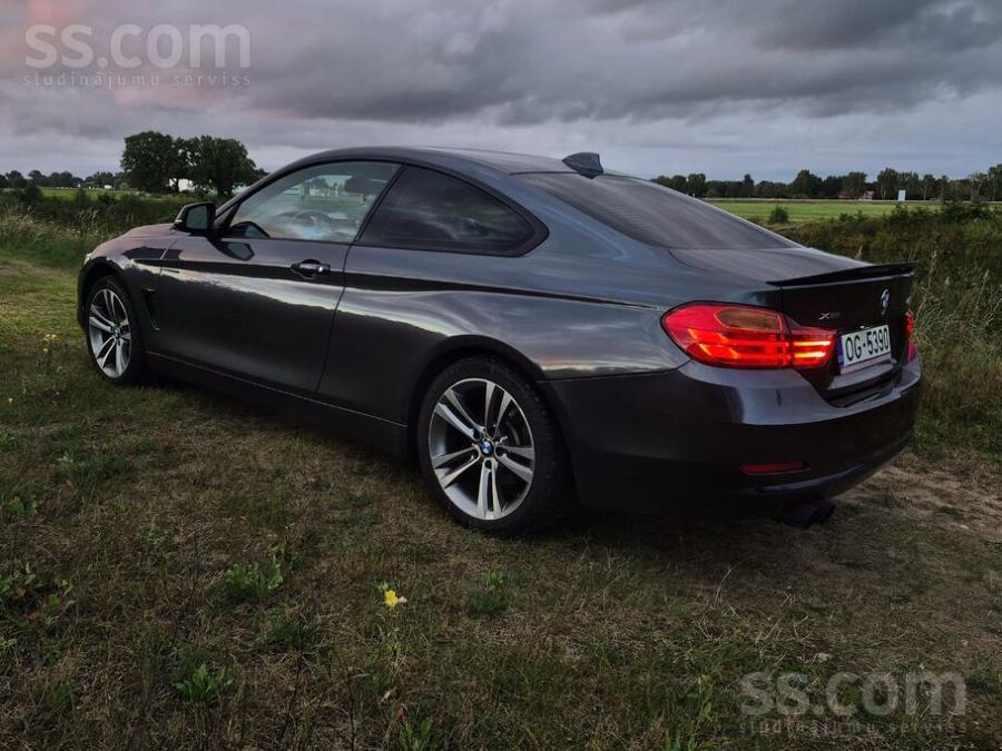 Grey BMW 428 2014 in Riga, with an engine capacity of 2.00 L and mileage of 256 thousand km for 11300 €, photo 4 on AUTOMOTO.COM.LV