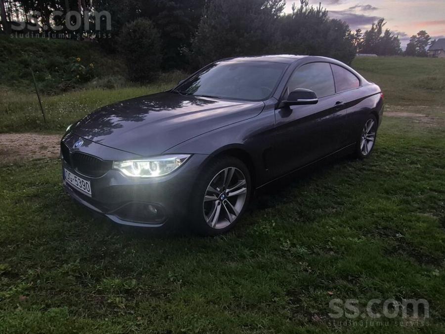 Grey BMW 428 2014 in Riga, with an engine capacity of 2.00 L and mileage of 256 thousand km for 11300 €, photo 5 on AUTOMOTO.COM.LV