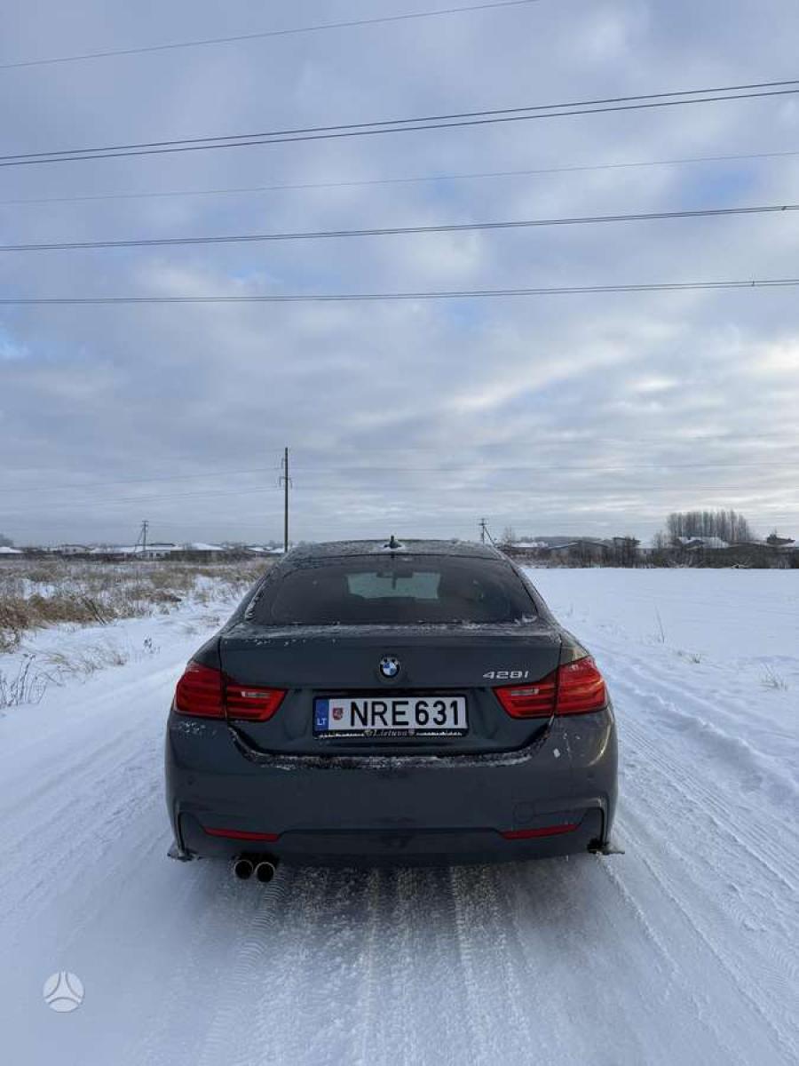 Pelēks BMW 428 2015 Šauļi, ar dzinēja tilpumu 2.00 L un nobraukumu 231 tūkst. km par 13900 €, foto 8 vietnē AUTOMOTO.COM.LV