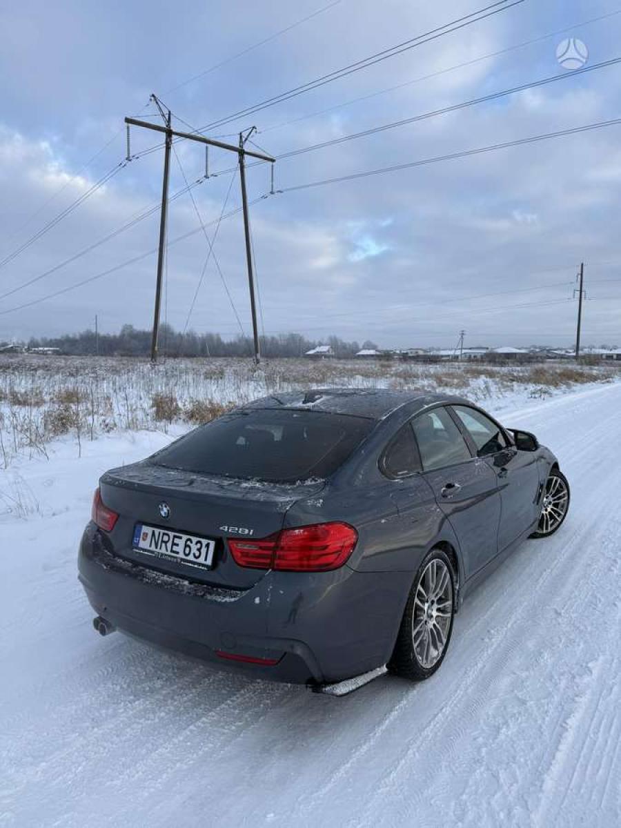 Pelēks BMW 428 2015 Šauļi, ar dzinēja tilpumu 2.00 L un nobraukumu 231 tūkst. km par 13900 €, foto 10 vietnē AUTOMOTO.COM.LV