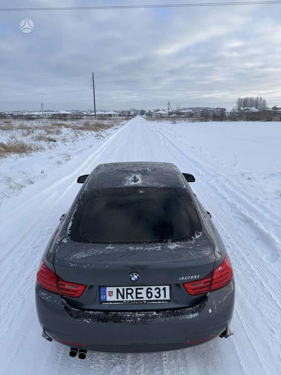 Pelēks BMW 428 2015 Šauļi, ar dzinēja tilpumu 2.00 L un nobraukumu 231 tūkst. km par 13900 €, foto 11 vietnē AUTOMOTO.COM.LV
