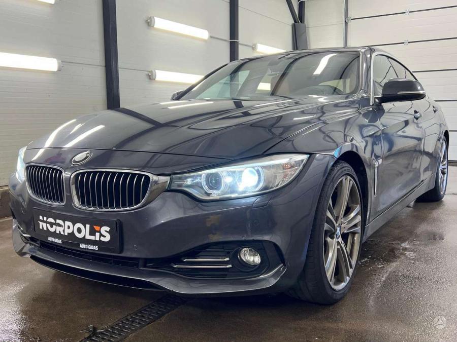 Grey BMW 428 2016 in Vilnius, with an engine capacity of 2.00 L and mileage of 225 thousand km for 10200 €, photo 4 on AUTOMOTO.COM.LV