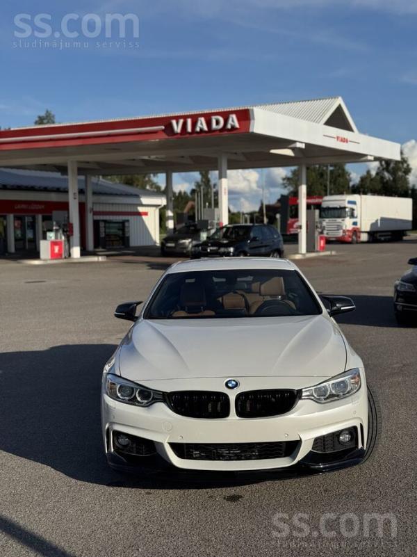 White BMW 428 2015 in Riga, with an engine capacity of 2.80 L and mileage of 256 thousand km for 17500 €, photo 1 on AUTOMOTO.COM.LV