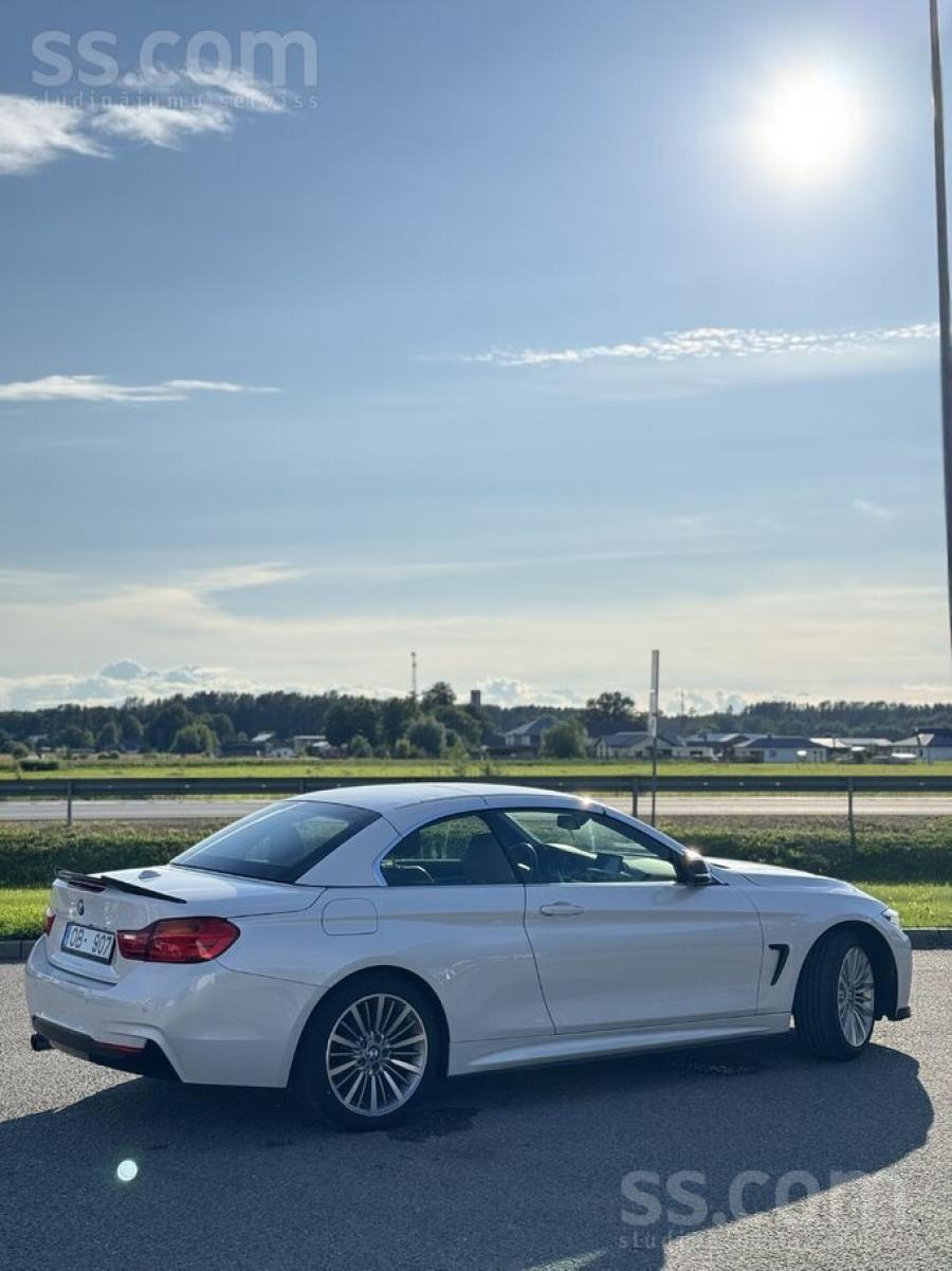 White BMW 428 2015 in Riga, with an engine capacity of 2.80 L and mileage of 256 thousand km for 17500 €, photo 3 on AUTOMOTO.COM.LV