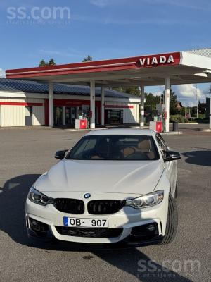 White BMW 428 2015 in Riga, with an engine capacity of 2.80 L and mileage of 256 thousand km for 17500 €, photo 4 on AUTOMOTO.COM.LV