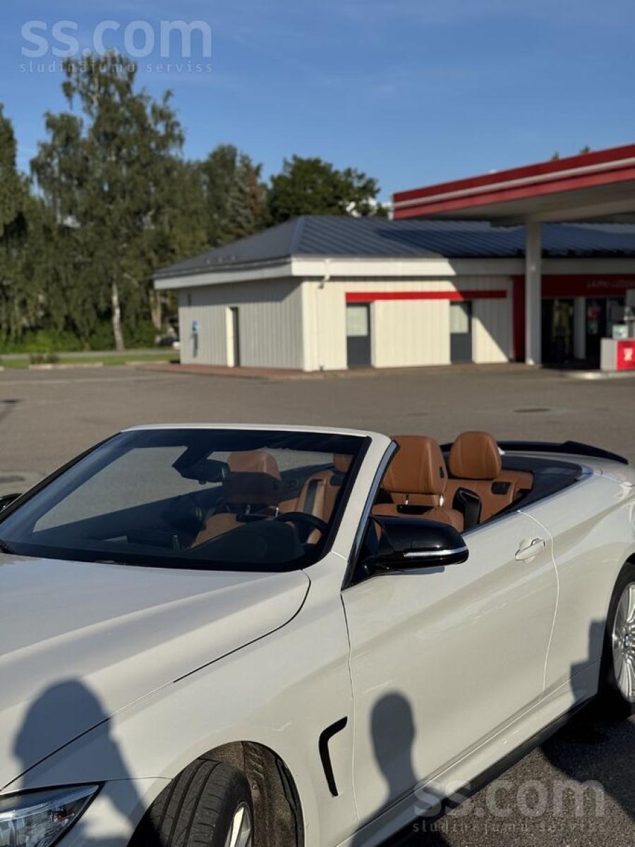 White BMW 428 2015 in Riga, with an engine capacity of 2.80 L and mileage of 256 thousand km for 17500 €, photo 13 on AUTOMOTO.COM.LV