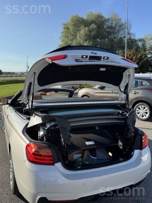 White BMW 428 2015 in Riga, with an engine capacity of 2.80 L and mileage of 256 thousand km for 17500 €, photo 15 on AUTOMOTO.COM.LV