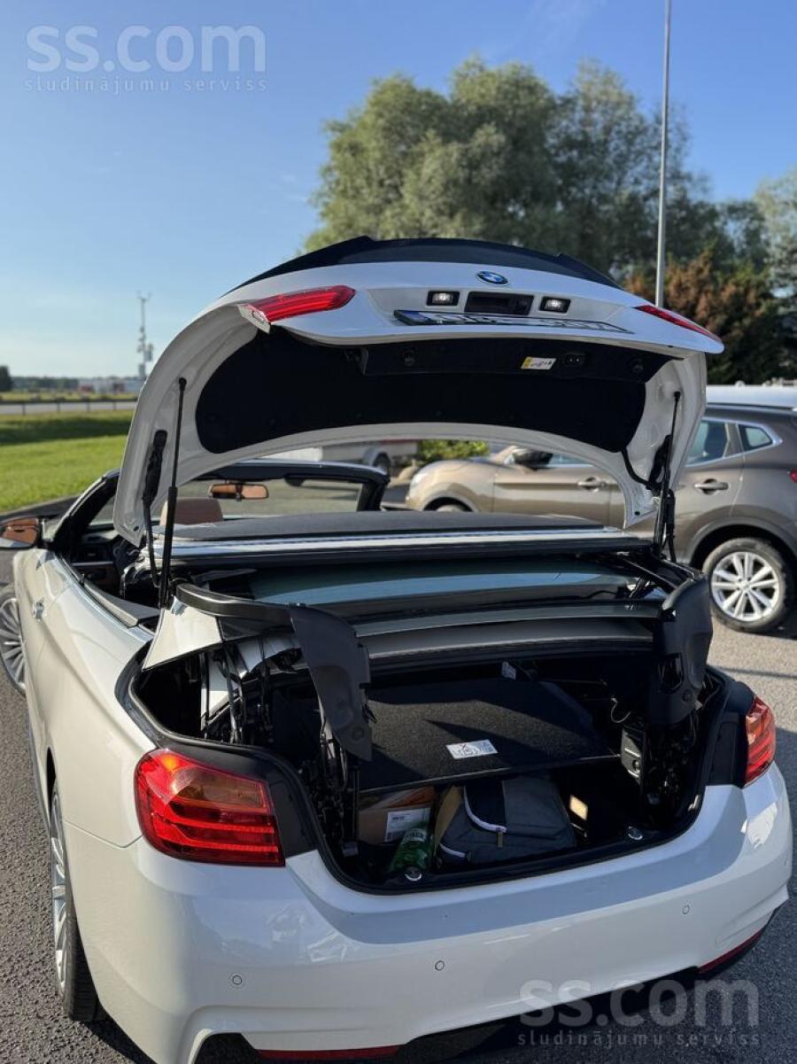 White BMW 428 2015 in Riga, with an engine capacity of 2.80 L and mileage of 256 thousand km for 17500 €, photo 15 on AUTOMOTO.COM.LV