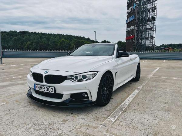 White BMW 428 2015 in Vilnius, with an engine capacity of 2.00 L and mileage of 165 thousand km for 13950 €, photo 1 on AUTOMOTO.COM.LV