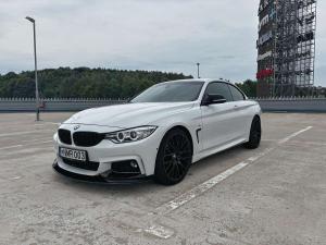 White BMW 428 2015 in Vilnius, with an engine capacity of 2.00 L and mileage of 165 thousand km for 13950 €, photo 4 on AUTOMOTO.COM.LV