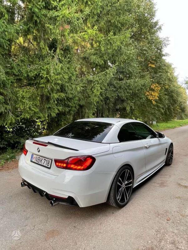 White BMW 428 2015 in Panevezys, with an engine capacity of 2.00 L and mileage of 190 thousand km for 13500 €, photo 7 on AUTOMOTO.COM.LV