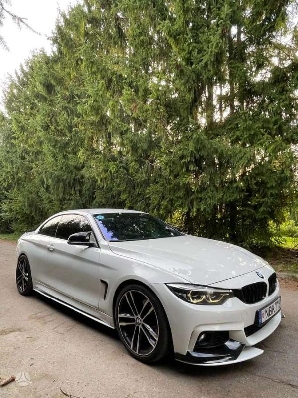 White BMW 428 2015 in Panevezys, with an engine capacity of 2.00 L and mileage of 190 thousand km for 13500 €, photo 8 on AUTOMOTO.COM.LV