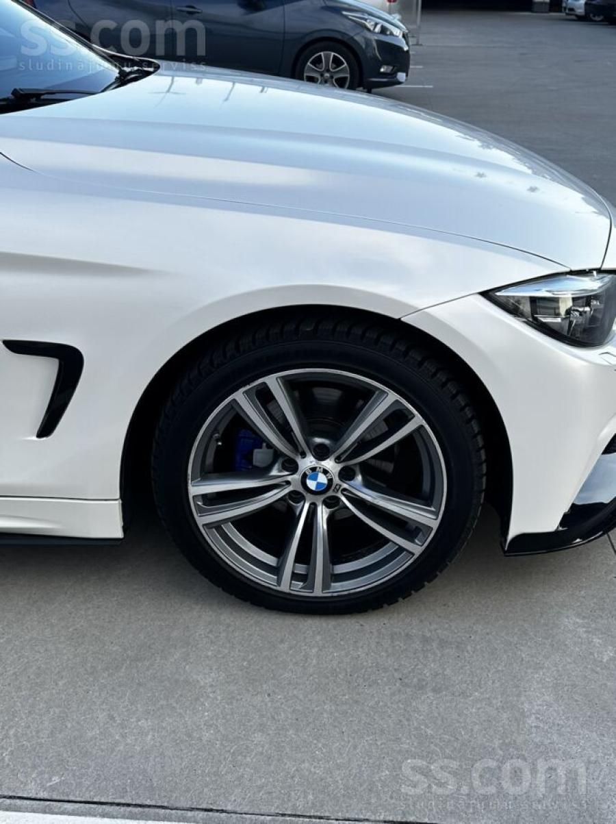 White BMW 428 2014 in Riga, with an engine capacity of 2.00 L and mileage of 198 thousand km for 15500 €, photo 4 on AUTOMOTO.COM.LV