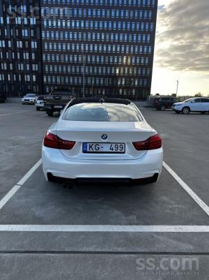 White BMW 428 2014 in Riga, with an engine capacity of 2.00 L and mileage of 198 thousand km for 15500 €, photo 6 on AUTOMOTO.COM.LV
