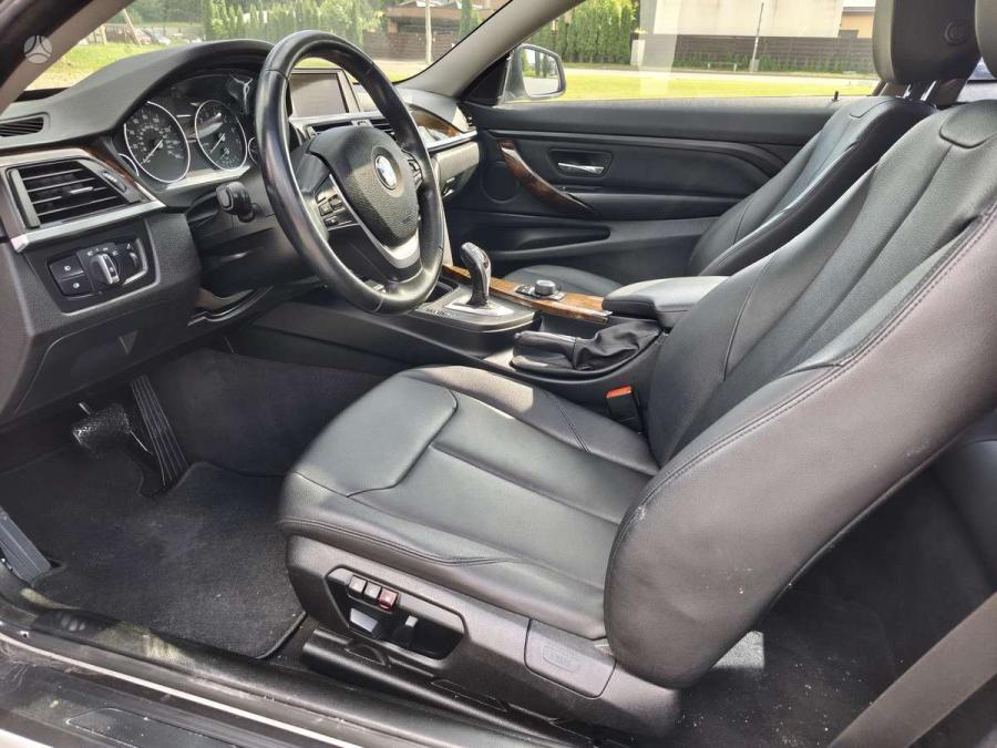 White BMW 428 2014 in Siauliai, with an engine capacity of 2.00 L and mileage of 322 thousand km for 7600 €, photo 10 on AUTOMOTO.COM.LV