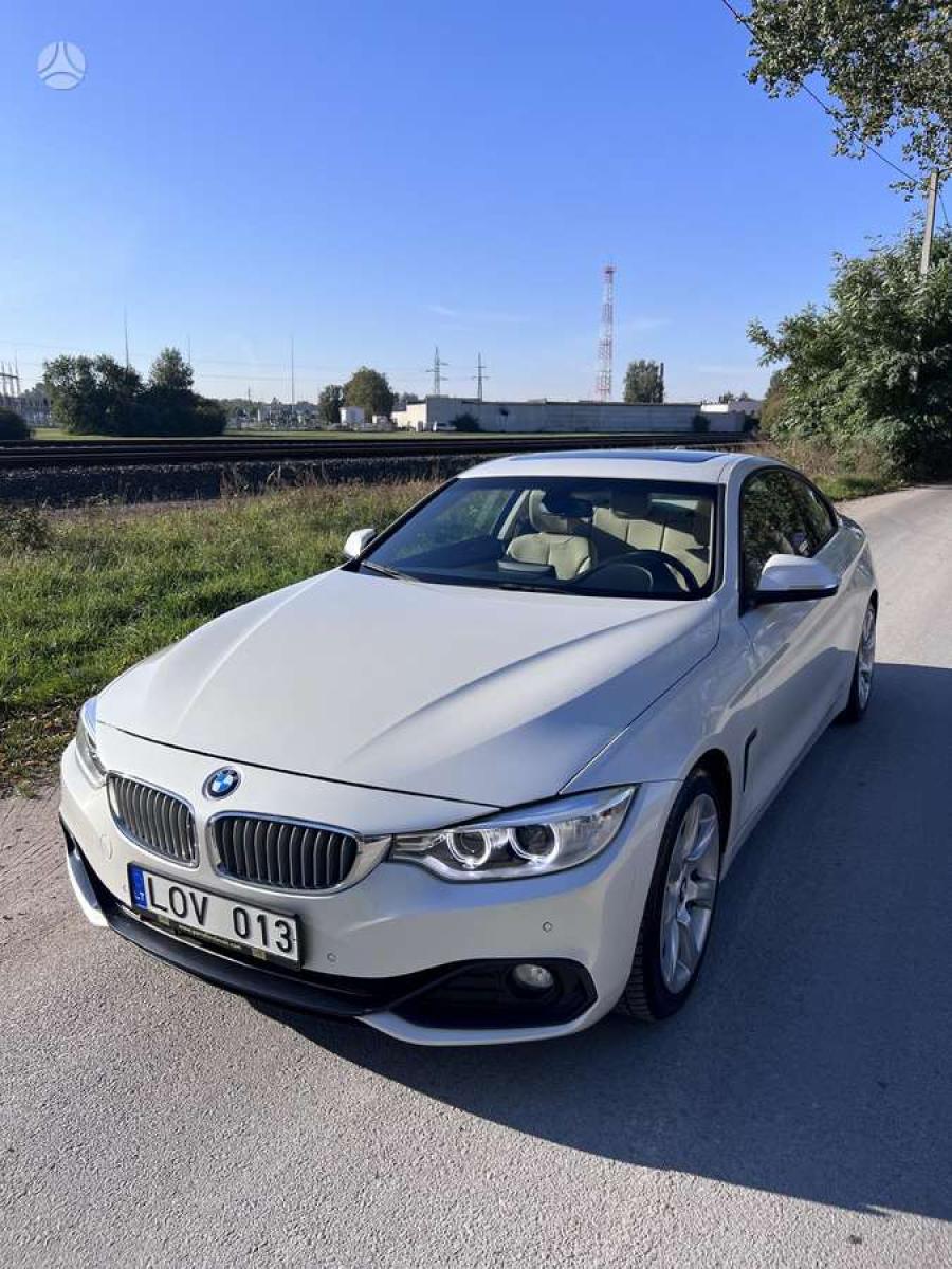 White BMW 428 2015 in Marijampole, with an engine capacity of 2.00 L and mileage of 175 thousand km for 14200 €, photo 1 on AUTOMOTO.COM.LV