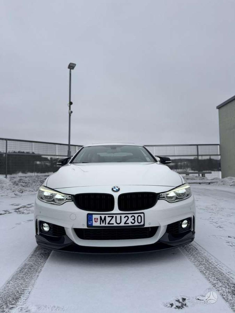 White BMW 428 2015 in Vilnius, with an engine capacity of 2.00 L and mileage of 210 thousand km for 14000 €, photo 6 on AUTOMOTO.COM.LV