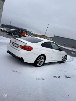 White BMW 428 2015 in Vilnius, with an engine capacity of 2.00 L and mileage of 210 thousand km for 14000 €, photo 7 on AUTOMOTO.COM.LV