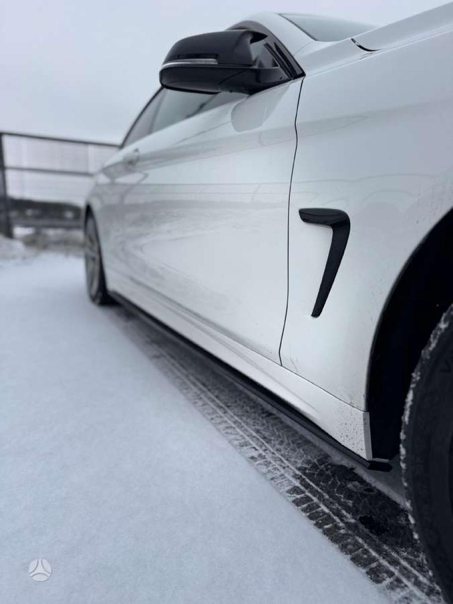 White BMW 428 2015 in Vilnius, with an engine capacity of 2.00 L and mileage of 210 thousand km for 14000 €, photo 15 on AUTOMOTO.COM.LV