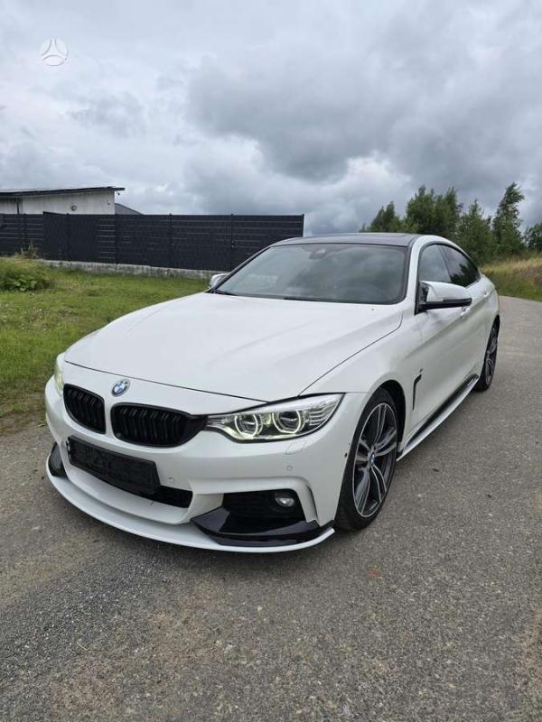White BMW 428 2015 in Vilnius, with an engine capacity of 2.00 L and mileage of 195 thousand km for 12200 €, photo 2 on AUTOMOTO.COM.LV