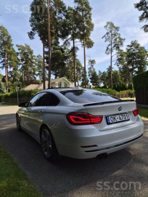 White BMW 428 2015 in Riga, with an engine capacity of 2.00 L and mileage of 160 thousand km for 13900 €, photo 10 on AUTOMOTO.COM.LV
