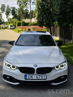 White BMW 428 2015 in Riga, with an engine capacity of 2.00 L and mileage of 160 thousand km for 13900 €, photo 24 on AUTOMOTO.COM.LV