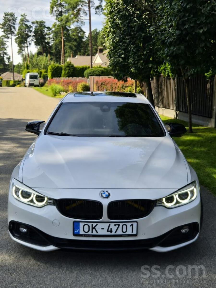 White BMW 428 2015 in Riga, with an engine capacity of 2.00 L and mileage of 160 thousand km for 13900 €, photo 24 on AUTOMOTO.COM.LV