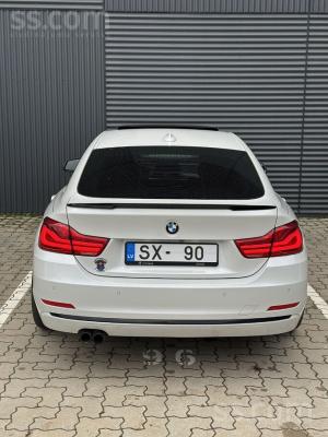 White BMW 428 2015 in Riga, with an engine capacity of 2.00 L and mileage of 160 thousand km for 16700 €, photo 4 on AUTOMOTO.COM.LV
