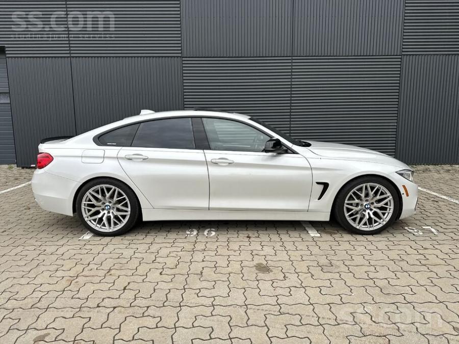 White BMW 428 2015 in Riga, with an engine capacity of 2.00 L and mileage of 160 thousand km for 16700 €, photo 6 on AUTOMOTO.COM.LV