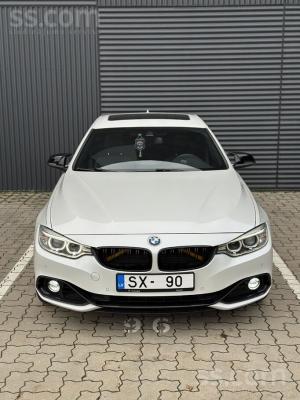 White BMW 428 2015 in Riga, with an engine capacity of 2.00 L and mileage of 160 thousand km for 16700 €, photo 8 on AUTOMOTO.COM.LV