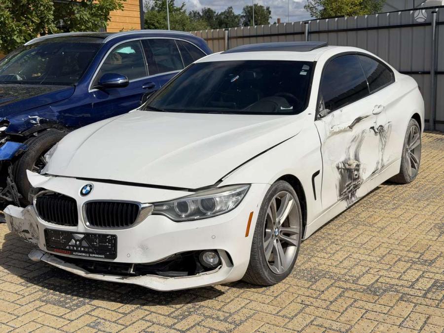 White BMW 428 2015 in Siauliai, with an engine capacity of 2.00 L and mileage of 178 thousand km for 5800 €, photo 1 on AUTOMOTO.COM.LV
