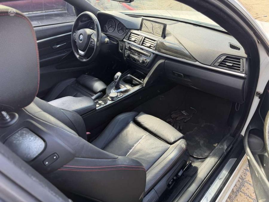 White BMW 428 2015 in Siauliai, with an engine capacity of 2.00 L and mileage of 178 thousand km for 5800 €, photo 12 on AUTOMOTO.COM.LV