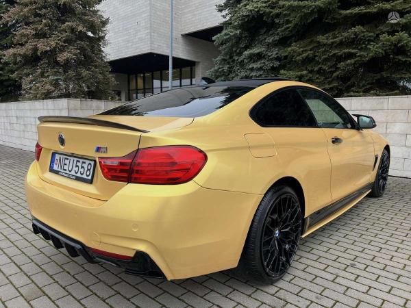Yellow BMW 428 2015 in Vilnius, with an engine capacity of 2.00 L and mileage of 250 thousand km for 13500 €, photo 7 on AUTOMOTO.COM.LV