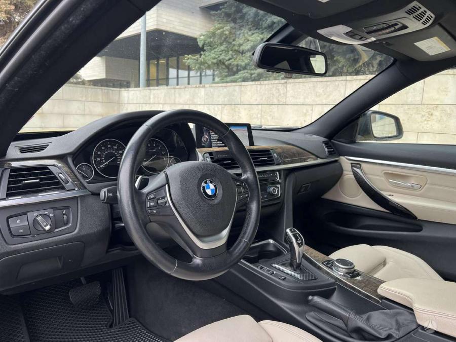 Yellow BMW 428 2015 in Vilnius, with an engine capacity of 2.00 L and mileage of 250 thousand km for 13500 €, photo 17 on AUTOMOTO.COM.LV