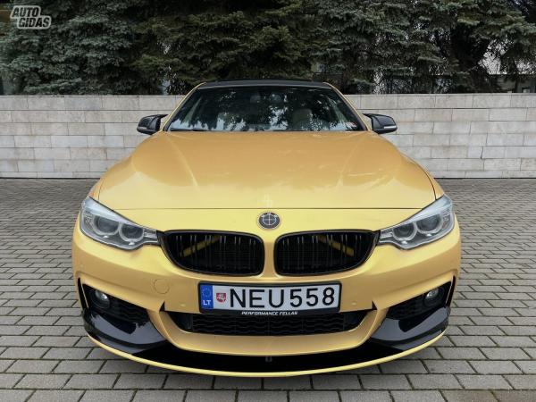 Yellow BMW 428 2015 in Vilnius, with an engine capacity of 2.00 L and mileage of 250 thousand km for 13500 €, photo 3 on AUTOMOTO.COM.LV