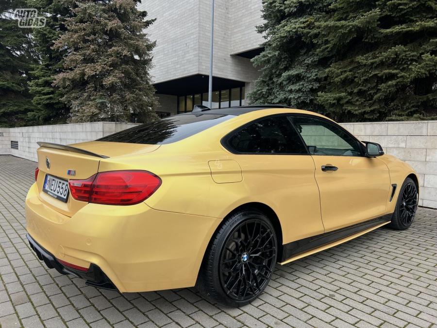 Yellow BMW 428 2015 in Vilnius, with an engine capacity of 2.00 L and mileage of 250 thousand km for 13500 €, photo 6 on AUTOMOTO.COM.LV