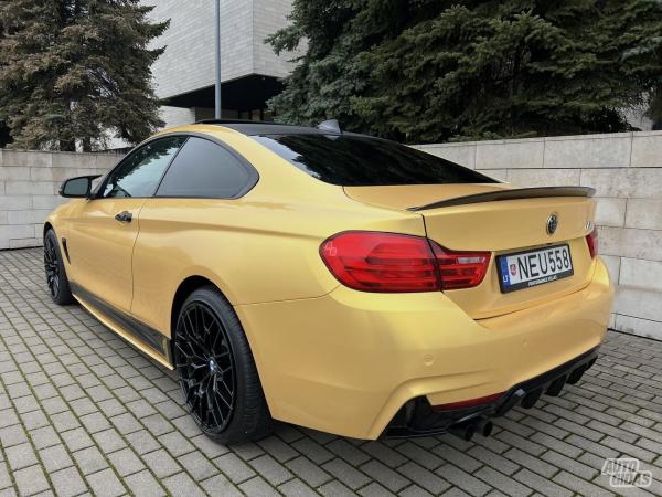 Yellow BMW 428 2015 in Vilnius, with an engine capacity of 2.00 L and mileage of 250 thousand km for 13500 €, photo 9 on AUTOMOTO.COM.LV