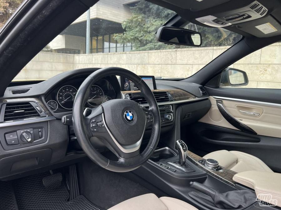 Yellow BMW 428 2015 in Vilnius, with an engine capacity of 2.00 L and mileage of 250 thousand km for 13500 €, photo 17 on AUTOMOTO.COM.LV