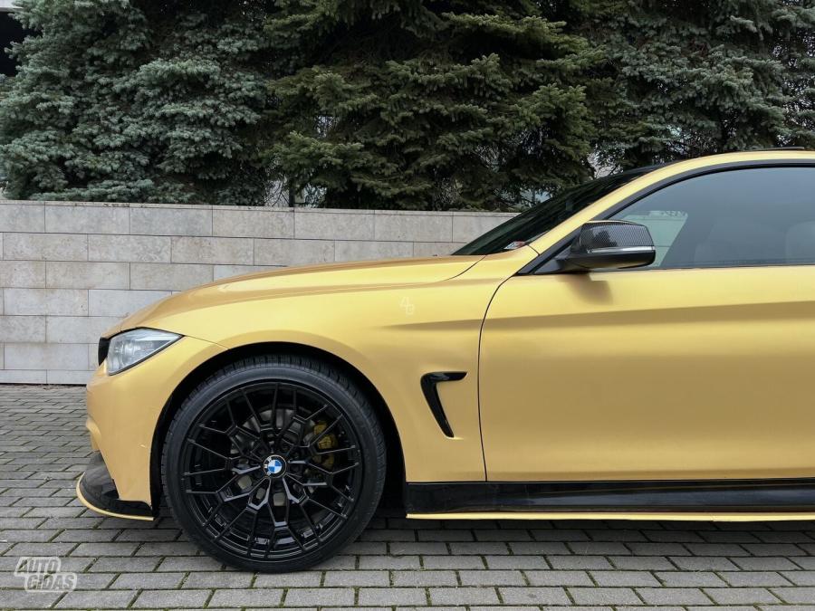 Yellow BMW 428 2015 in Vilnius, with an engine capacity of 2.00 L and mileage of 250 thousand km for 13500 €, photo 28 on AUTOMOTO.COM.LV